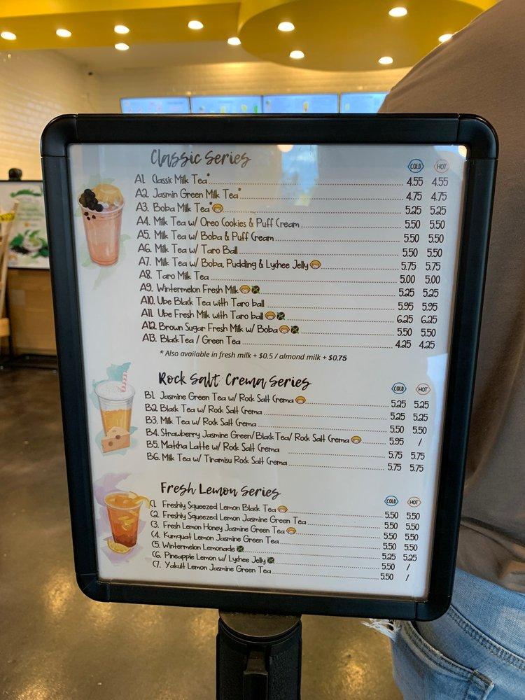 Menu at Happy Lemon - Mochinut, Edmonds