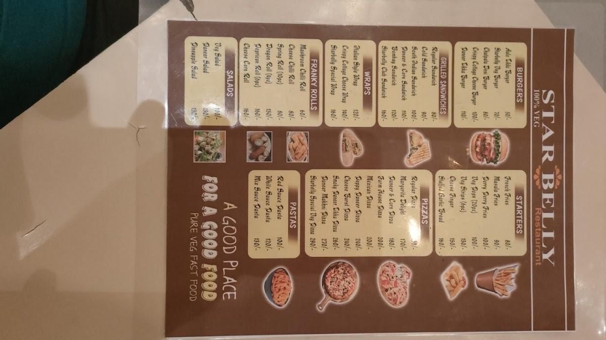 Menu at Star Belly Restaurant, Faridkot