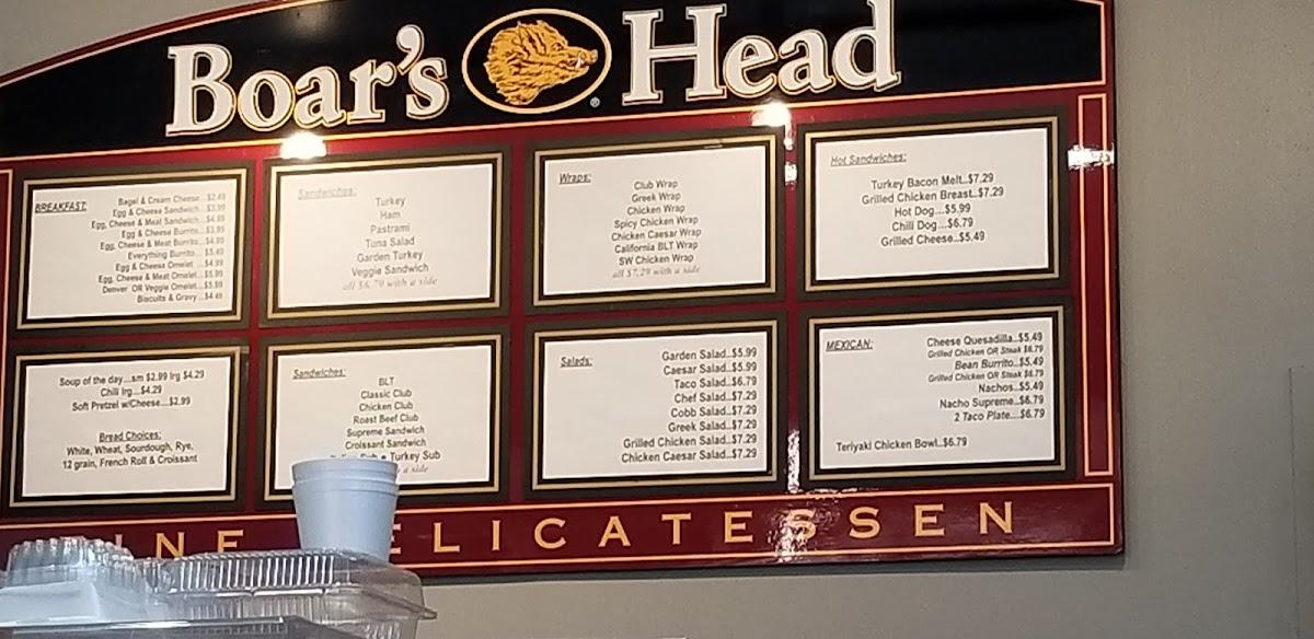 Menu at Arizona Deli Company, Phoenix