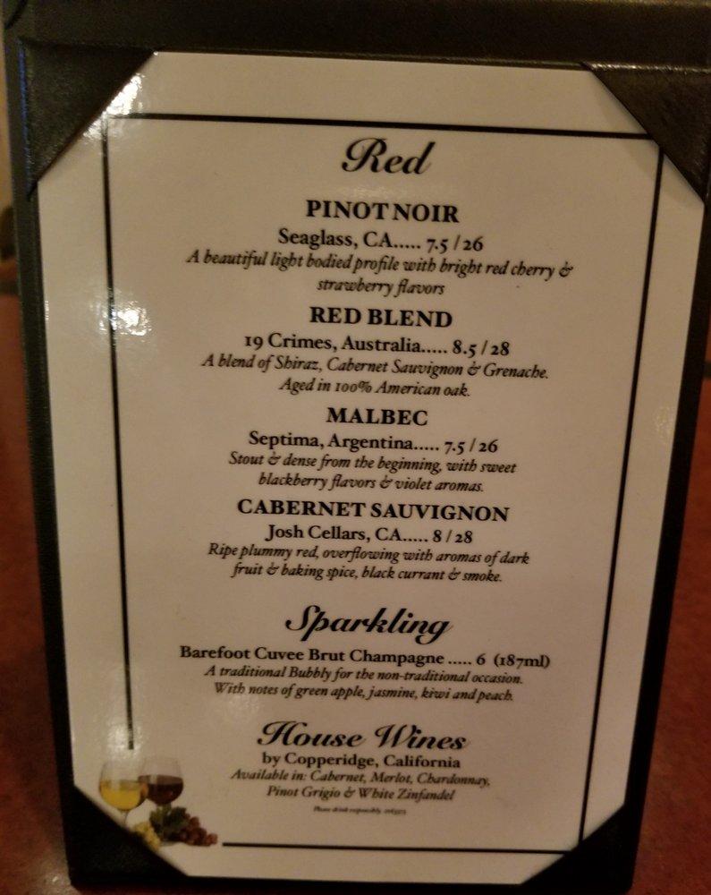 Menu at Red Brick Station pub & bar, White Marsh, Honeygo Blvd
