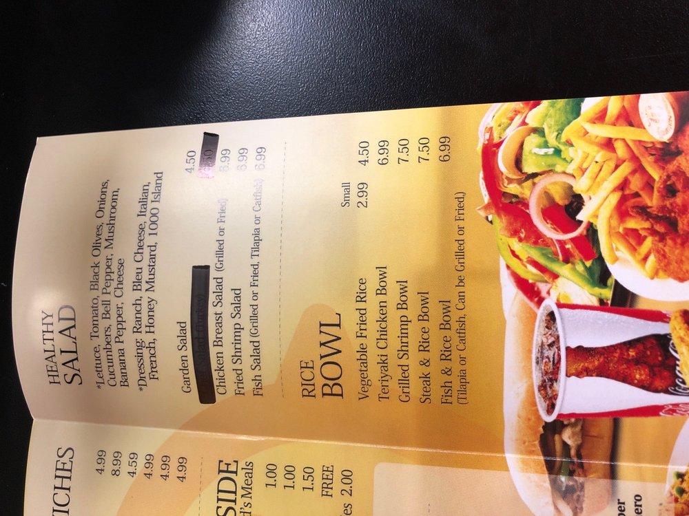 Menu at Wing Spot restaurant, Hamilton Township