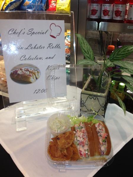 Menu at Flik Cafeteria, Harrison