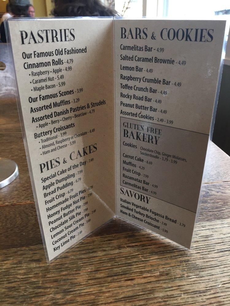 Menu at Calico Cupboard Old Town Cafe, La Conner