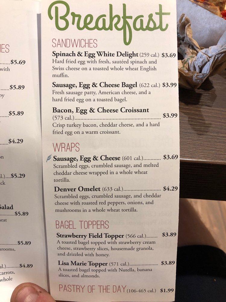 Menu at The Changed Plate restaurant, Belpre