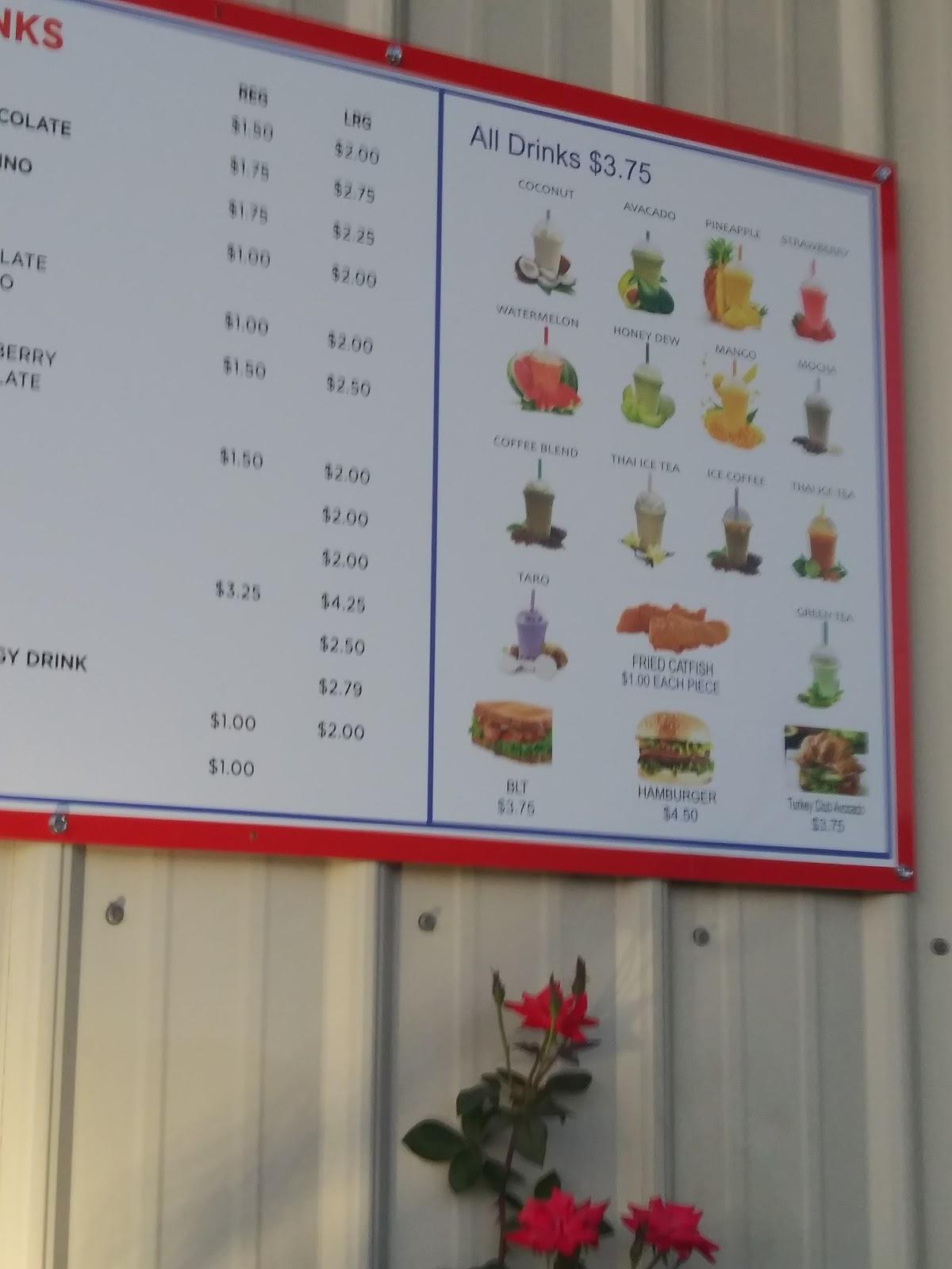 Menu at MORNING DONUTS pub & bar, Leesville