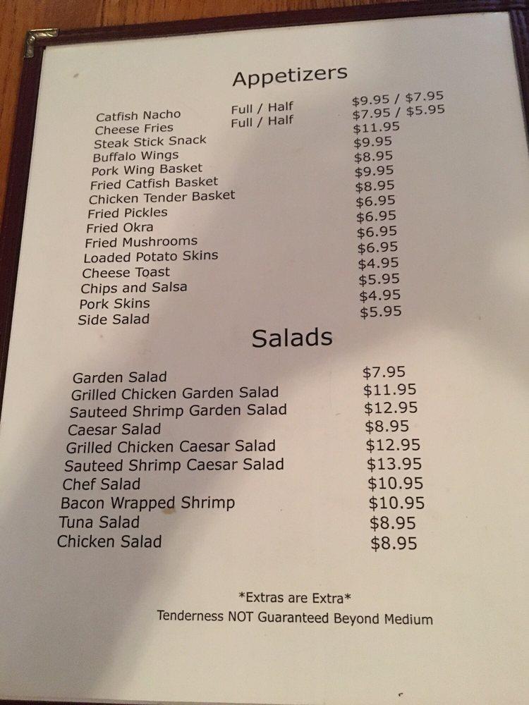 Menu at The Stables Downtown Grill pub & bar, Tupelo
