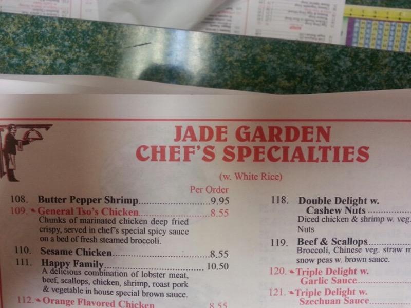 Menu at Jade Garden III restaurant, Virginia Beach, Virginia Beach Blvd ...