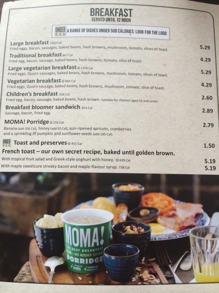 Menu at The King & Castle pub & bar, Windsor