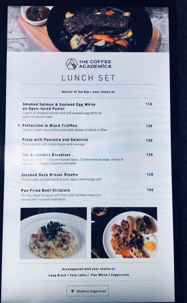 Menu at The Coffee Academïcs (Cityplaza) cafe, Hong Kong, G505