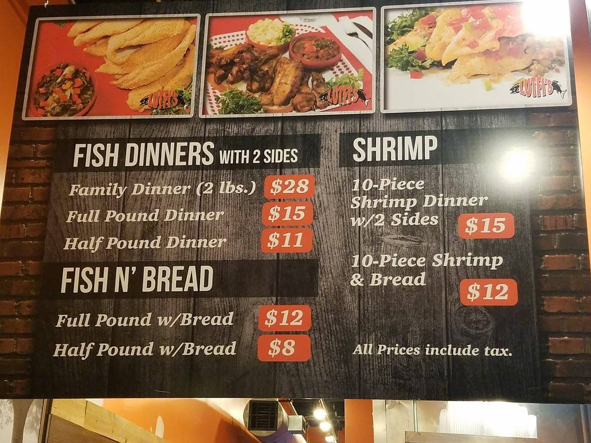 Menu at Momma Ann'z Fried Fish, Shrimp & Chicken restaurant, Blue ...