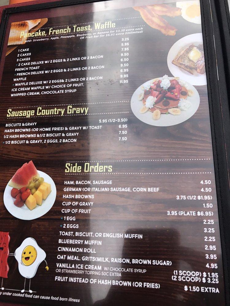 Menu at Mama's Table restaurant, Santa Clarita
