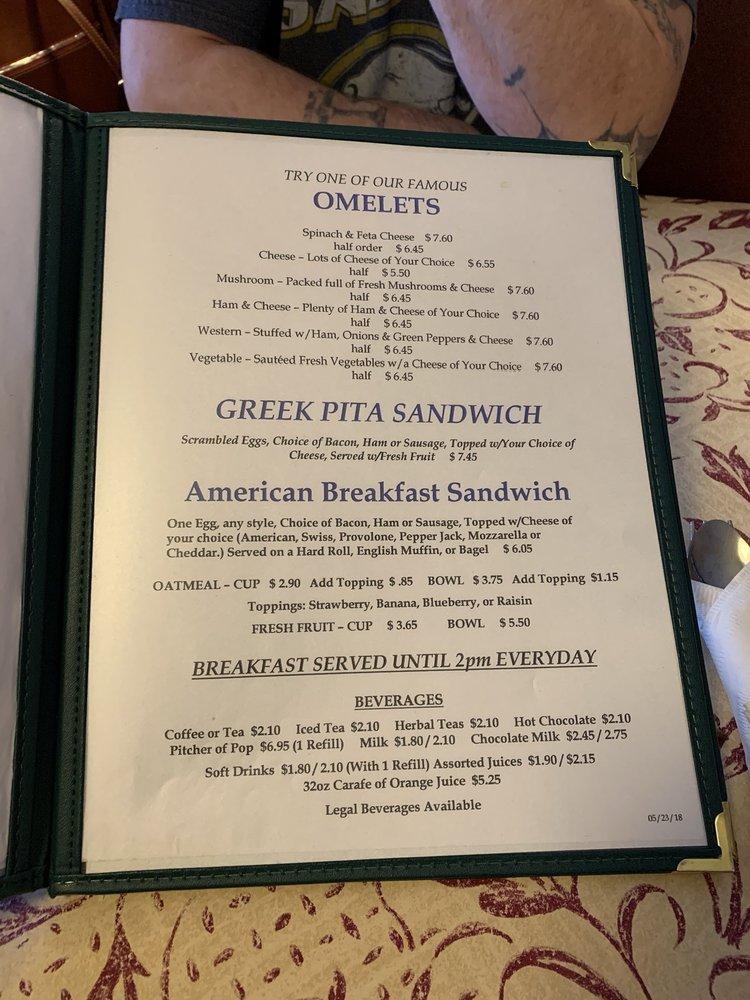 Menu at Gordie Harper Bazaar restaurant, Newfane
