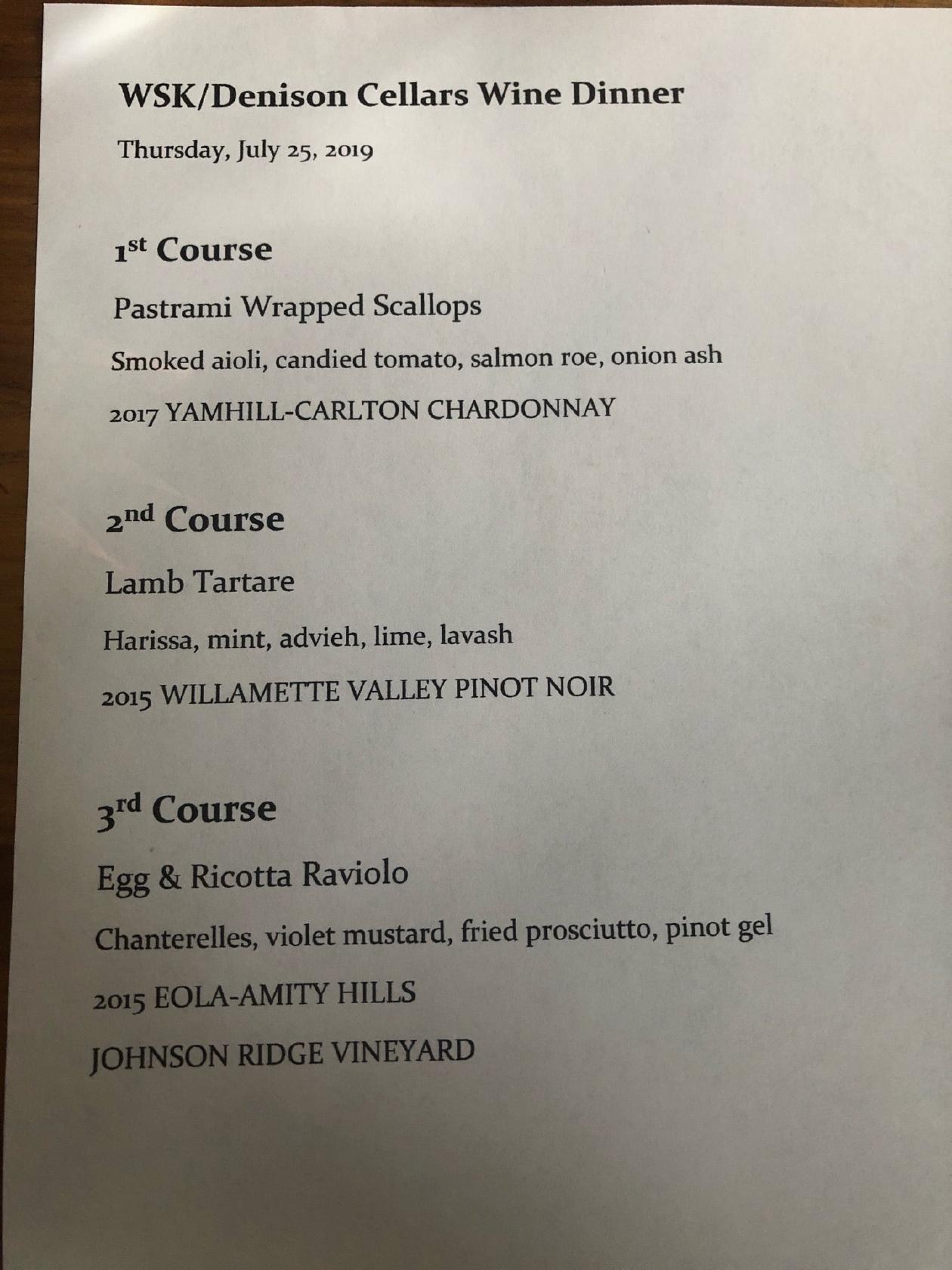 Menu at The Wilder Scratch Kitchen restaurant, Bayport