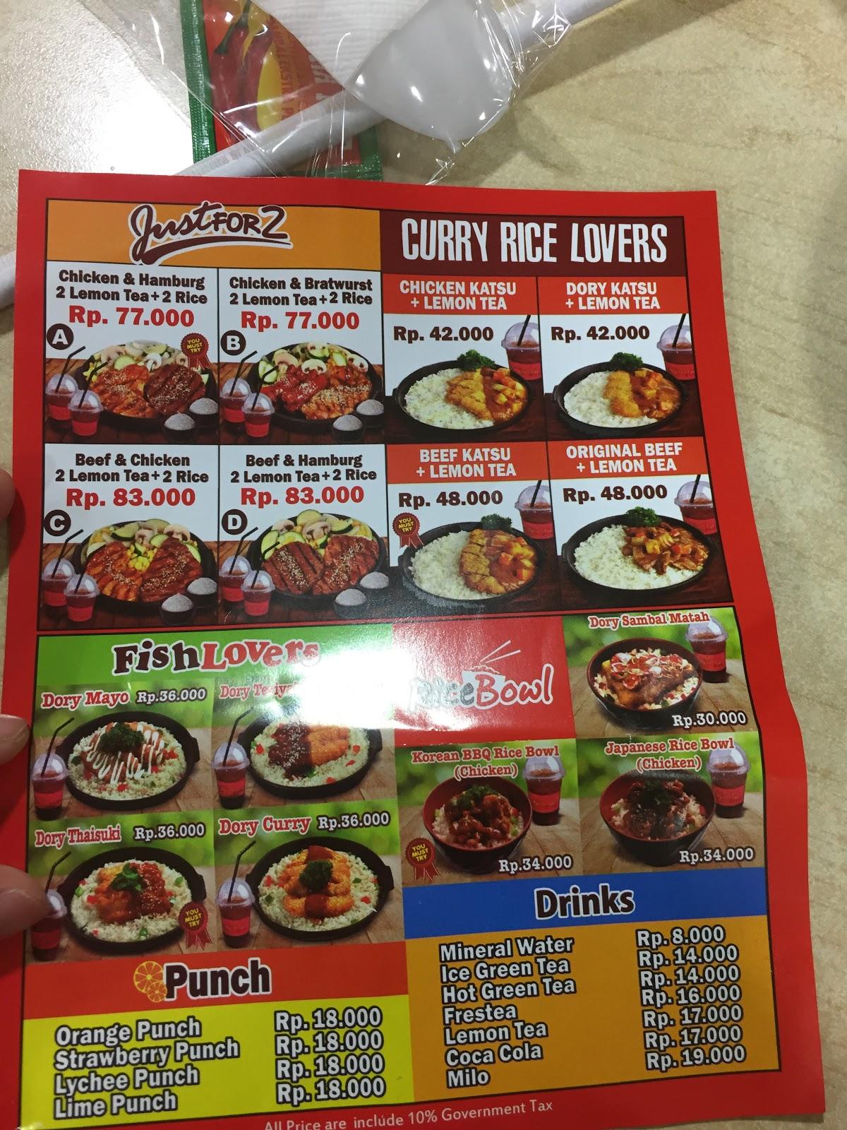 Menu at Asian Grill Express, Bandung Indah Plaza restaurant, Bandung