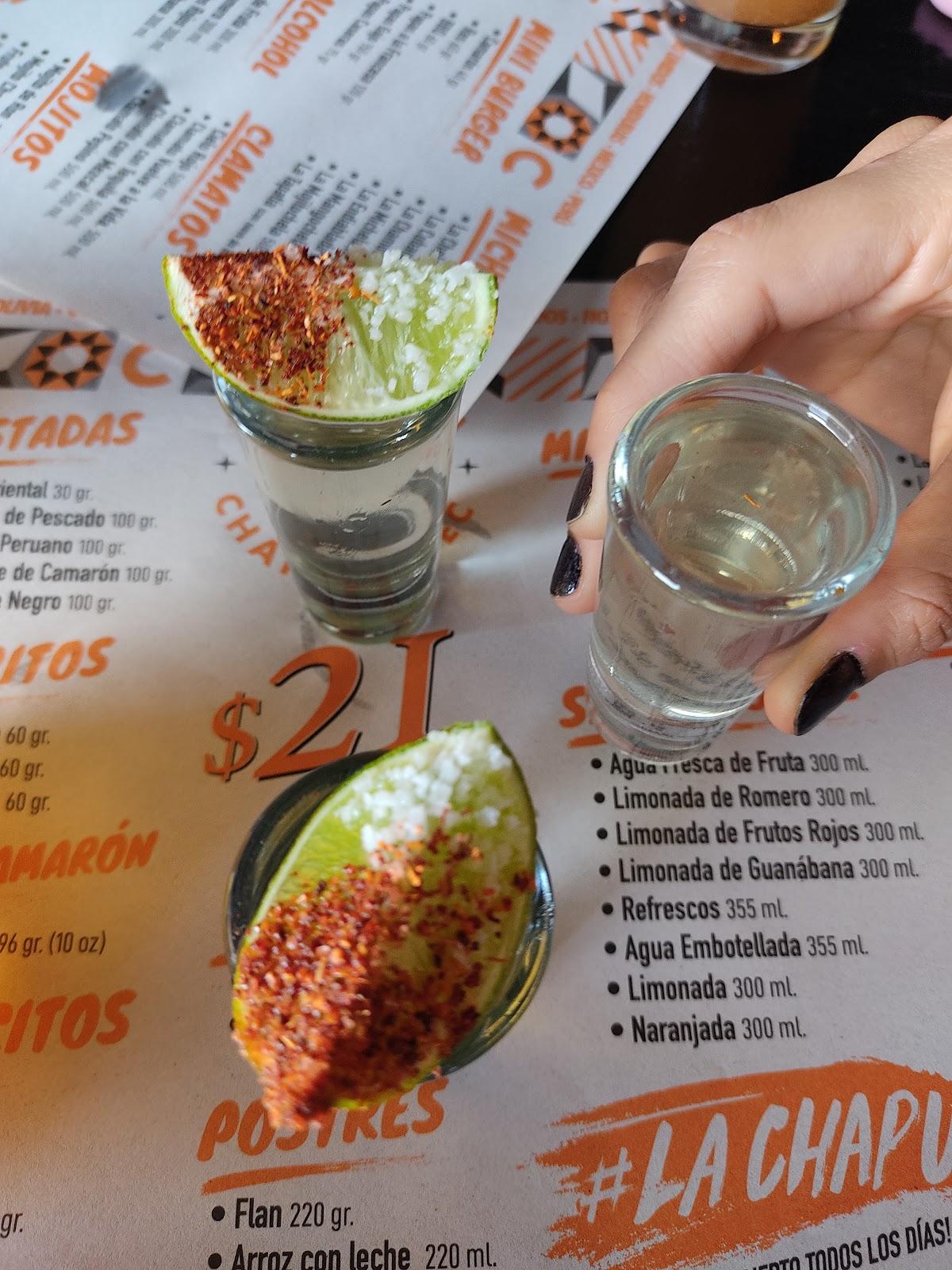 Carta del pub y bar Botanero 21, Guadalajara, Av. Chapultepec Sur