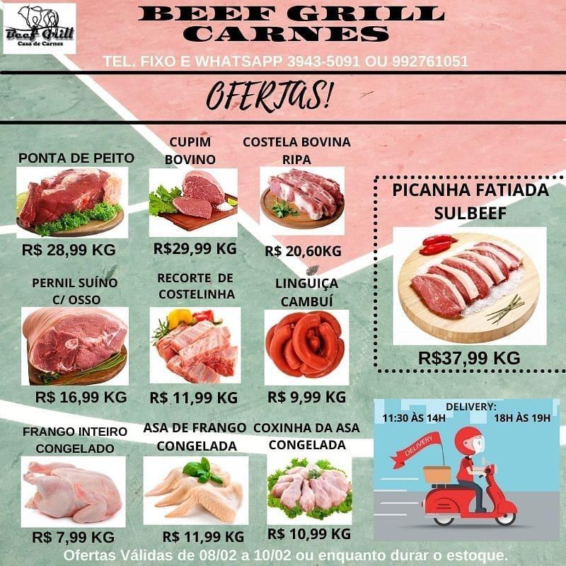 Menu at Beef Grill - Casa de Carnes restaurant, Barrinha
