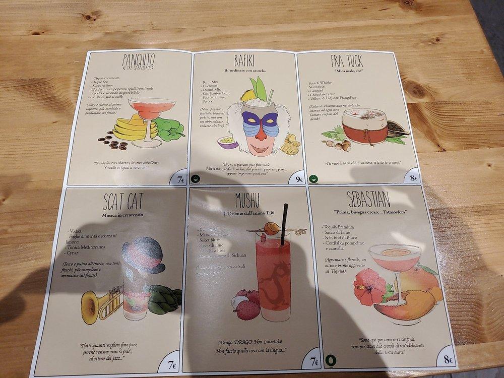 Menu da AGAVE - Tapas & Cocktail Bar, Carrara