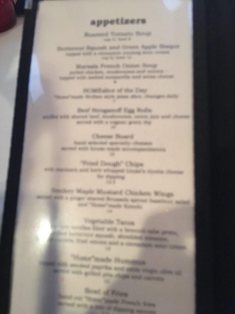 Menu at Home restaurant, Branford, Main St