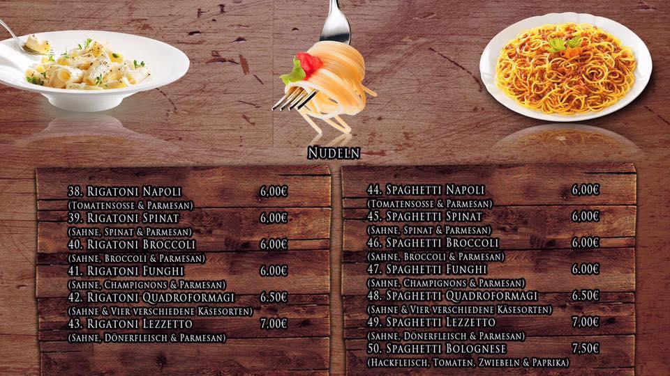Carta del restaurante Lezzetto Foodhouse, Weinheim
