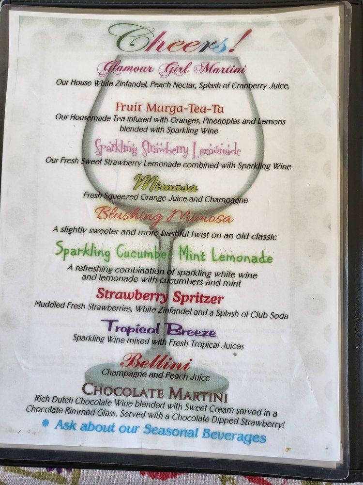 Menu at Chocolate Covered Strawberry cafe, Gallatin, Nashville Pike