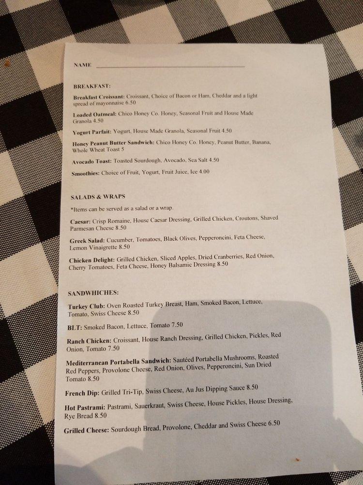 Menu at The Hive pub & bar, Orland