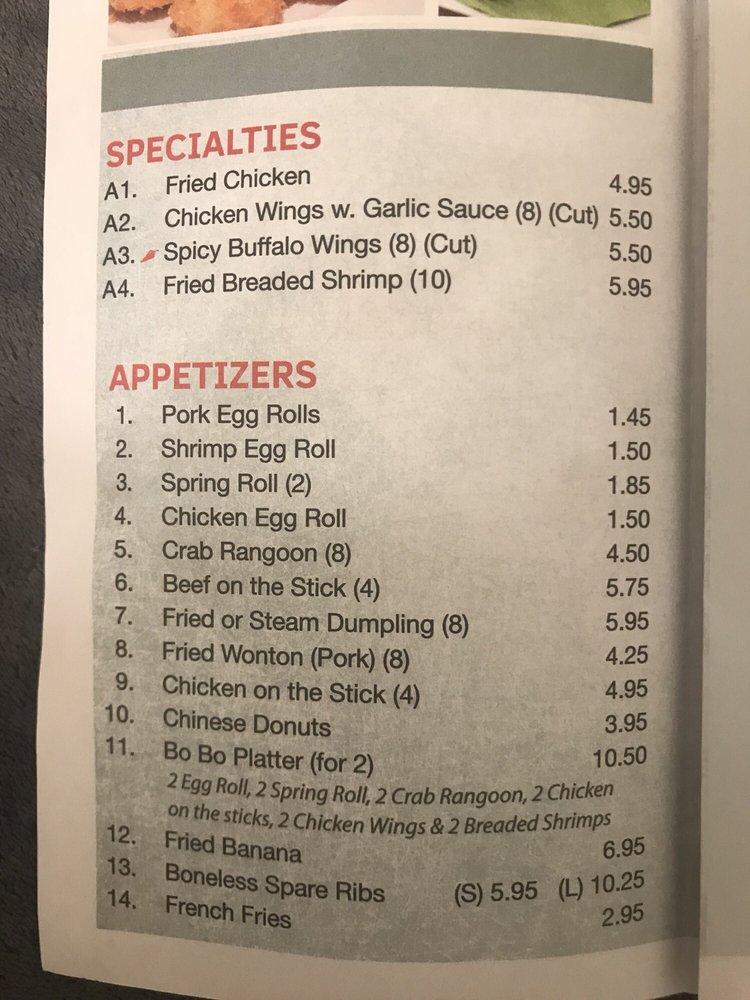 Menu at Happy Fast Food, Smyrna