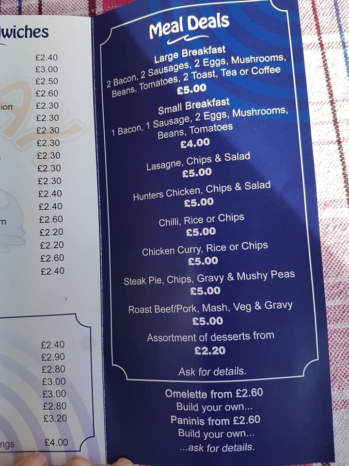 Menu at Supa Snax delivery cafe, Wakefield, 5 Cross Ln