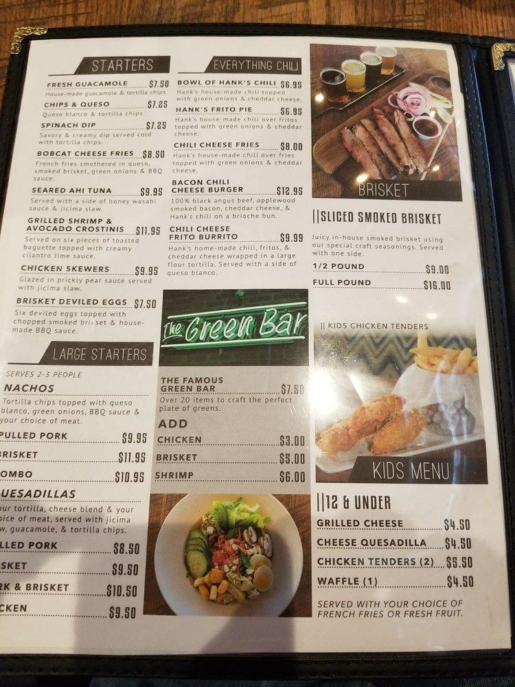 Menu at CRAFThouse Kitchen & Tap restaurant, San Marcos