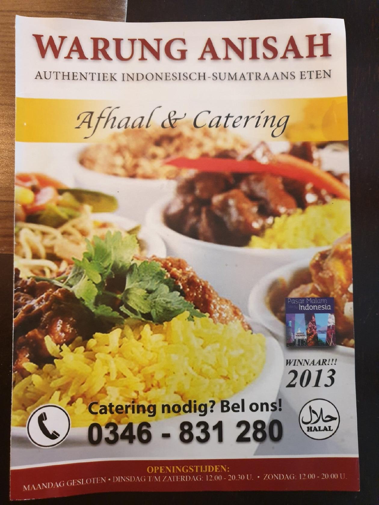 Warung Anisah, Breukelen - Restaurant reviews