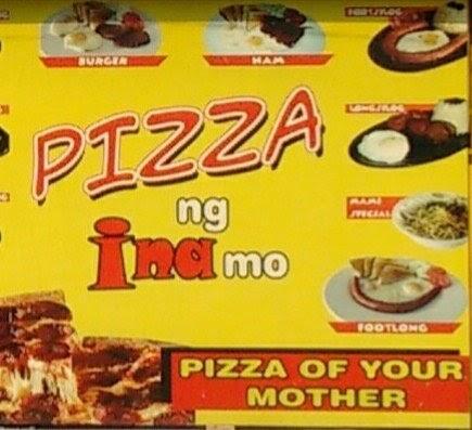 Menu at Pizza Ng Ina Mo - Angono restaurant, Angono