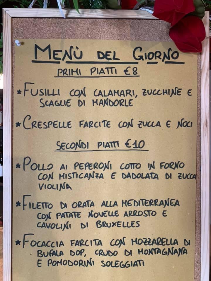 Menu at Block House restaurant, Camposampiero