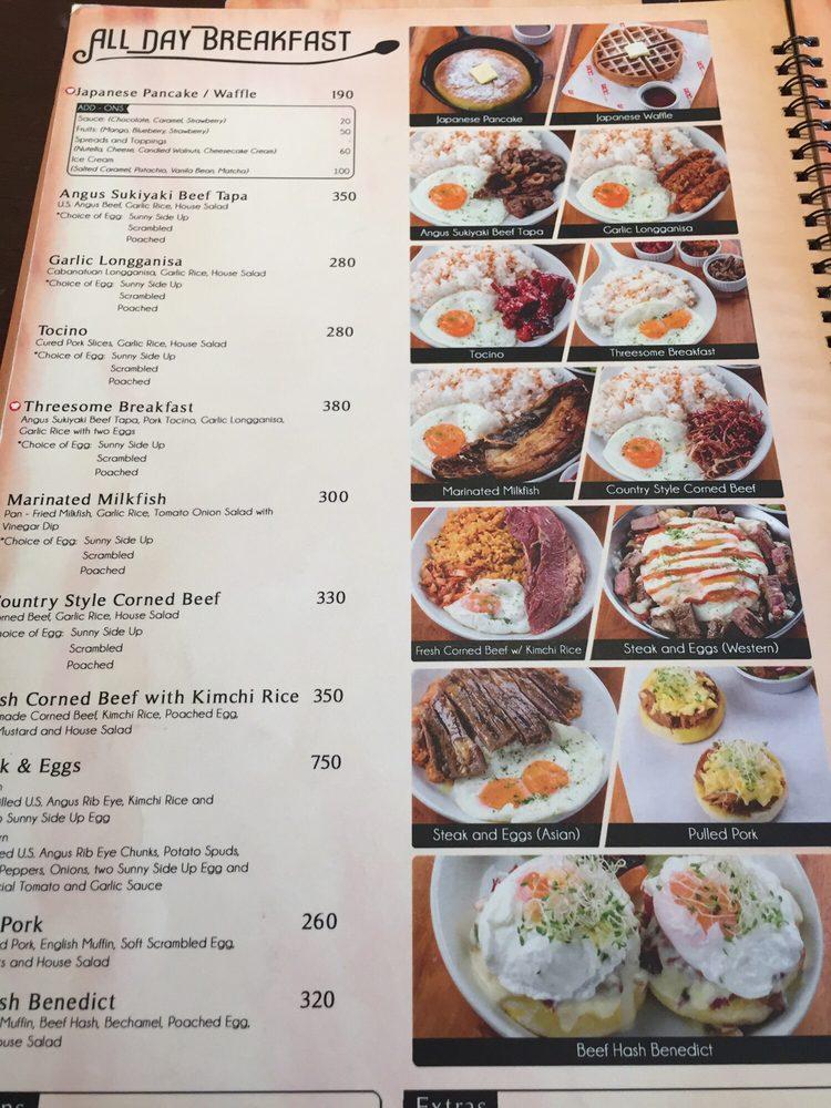 Menu at Eight Coffee Bar by UCC, Makati, 8 Rockwell Dr