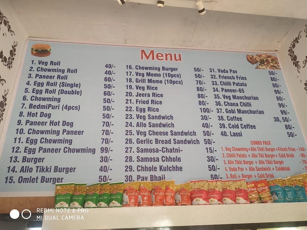 Menu at Second Wife Cafe, Kanina