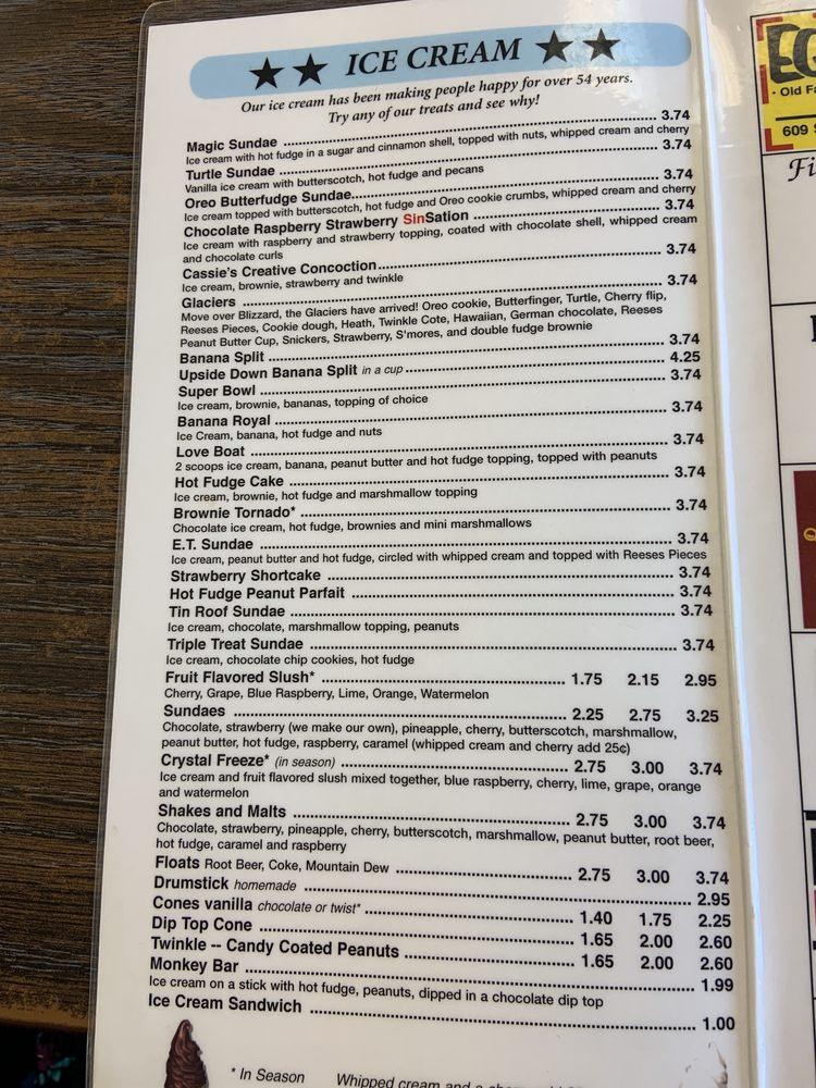 Menu at Magic Wand Restaurant, Churubusco