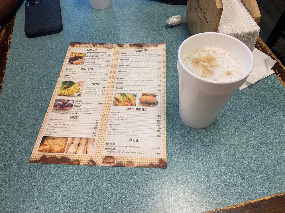 Carta de Costa Cafe & Bakery, Port Saint Lucie