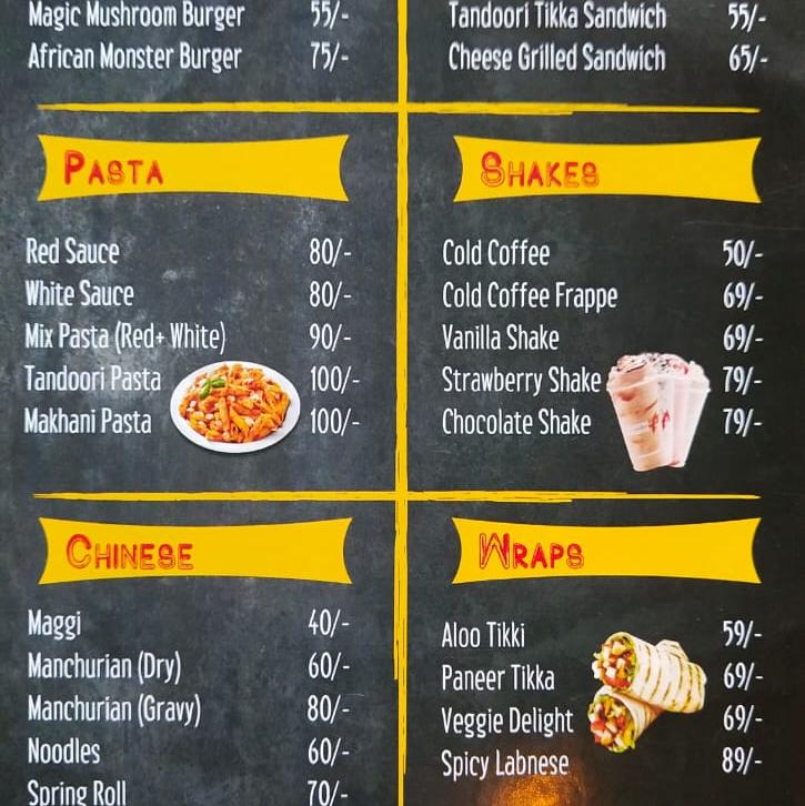Menu at Dragon Spice, Sirsa
