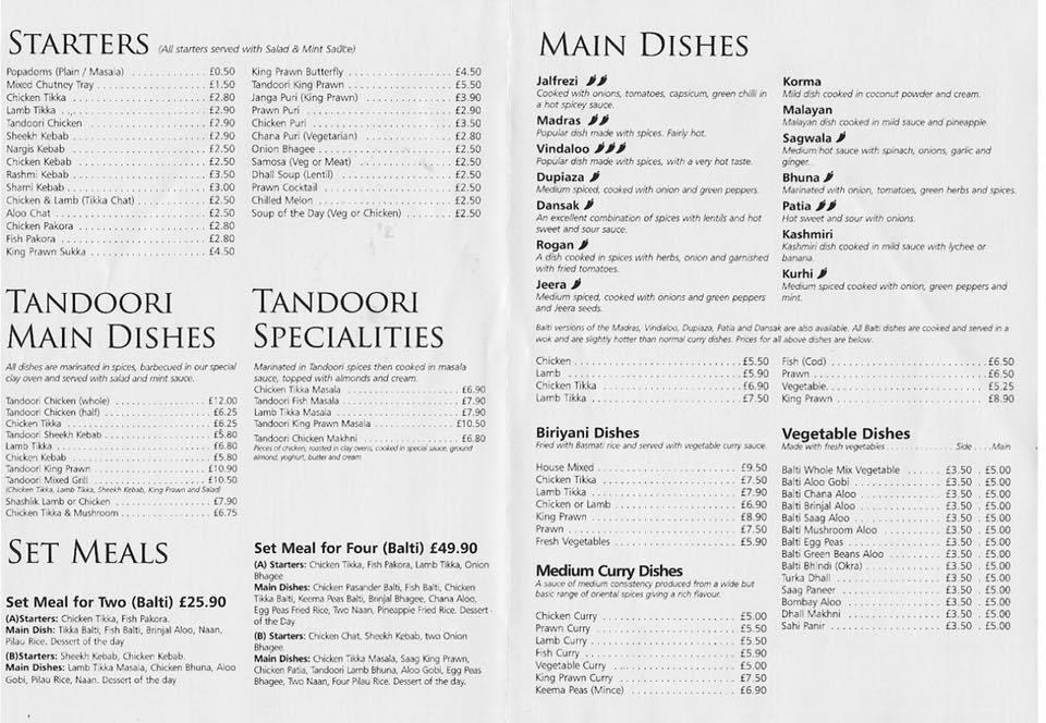 Menu at Ruspidge Fish & Chips fast food, Cinderford
