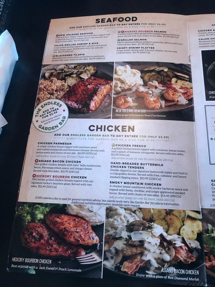 Menu at Ruby Tuesday restaurant, Mobile, Service Rd