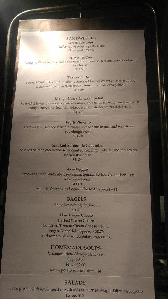Menu at Port Gamble General Store & Café cafe, Port Gamble