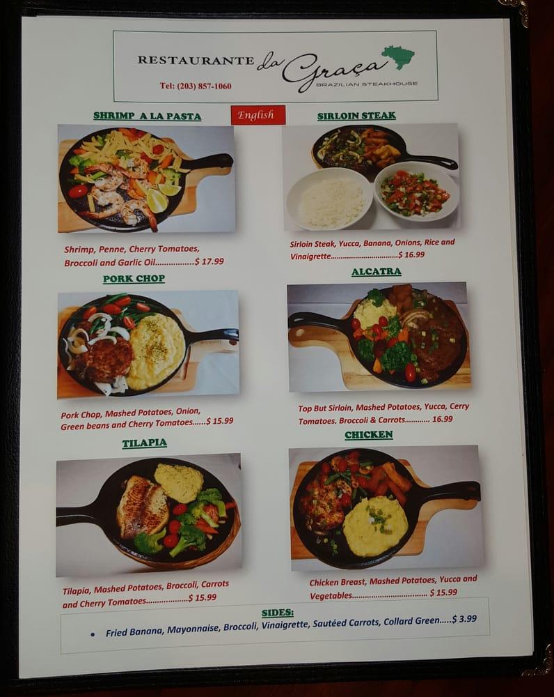 Menu at Restaurante da Graca, Norwalk