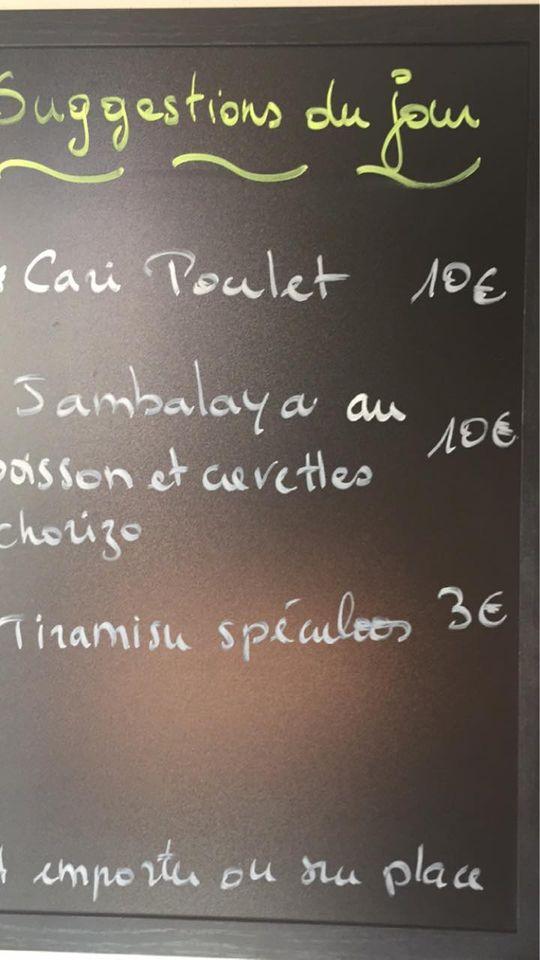 Menu au le Rav'nal restaurant, Samatan