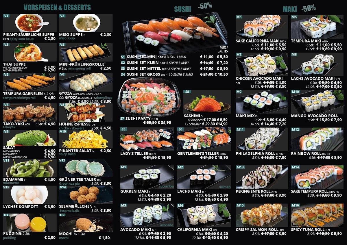 Speisekarte von Noodle King restaurant, Sankt Pölten