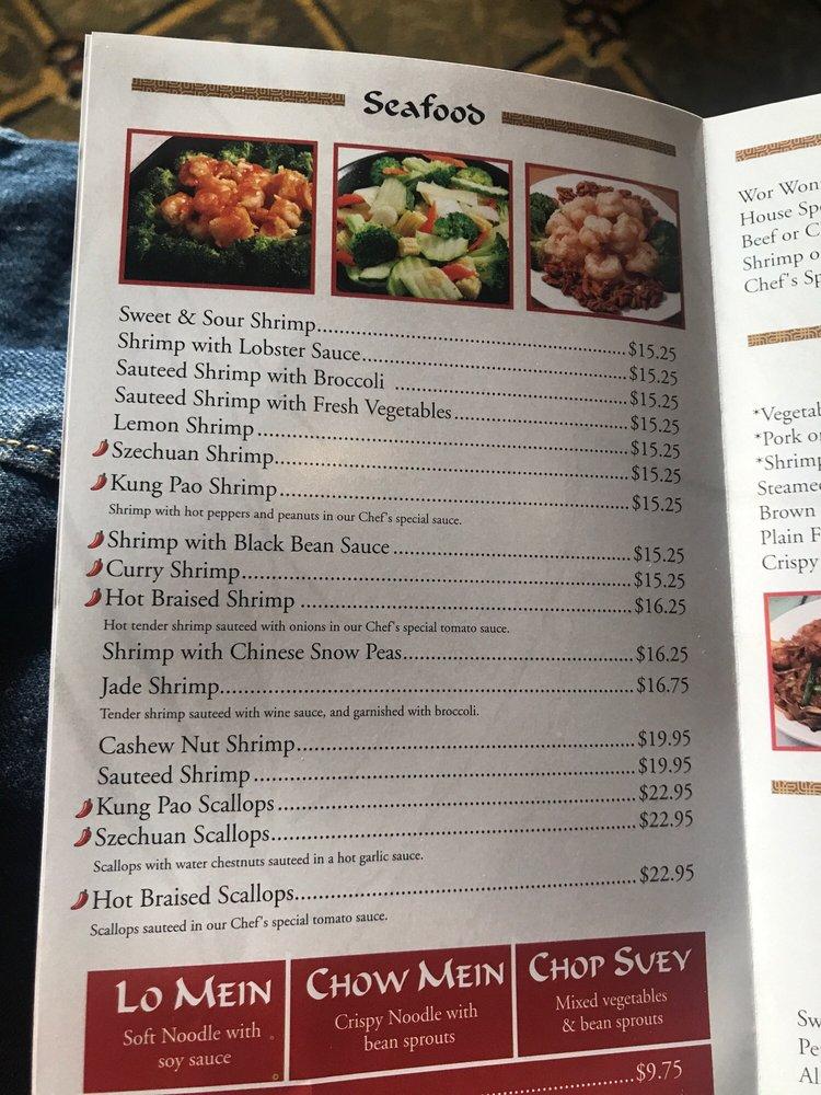 Menu at Dragon House restaurant, Riverside