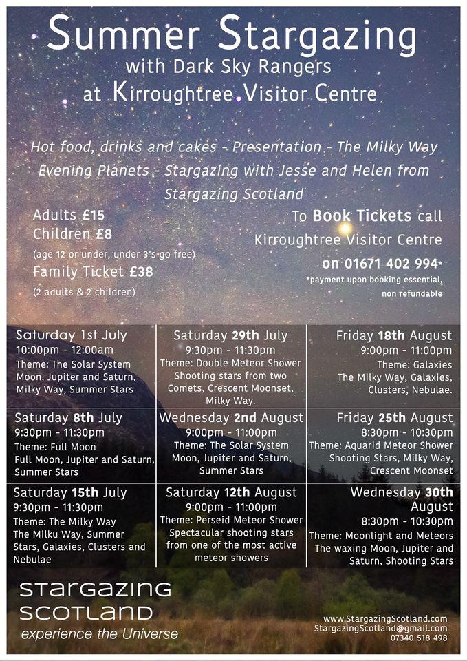 Menu at Kirroughtree Visitor Centre restaurant, Palnure