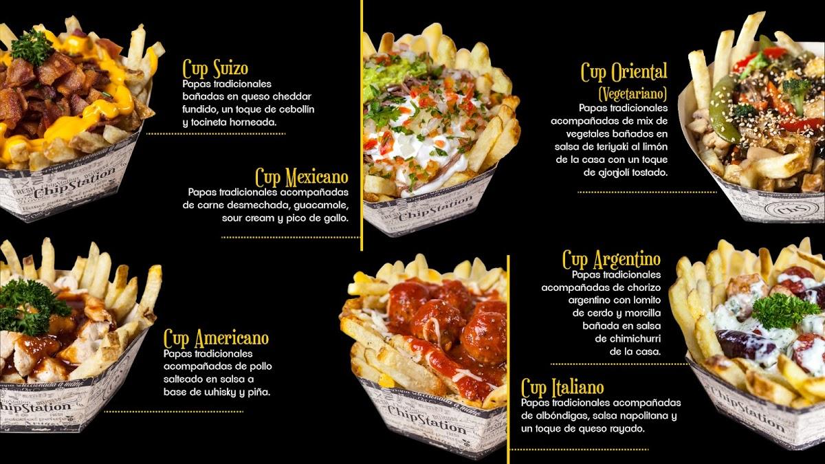 Carta del restaurante CHIPSTATION MAYORCA MEGA PLAZA ET 1, Sabaneta