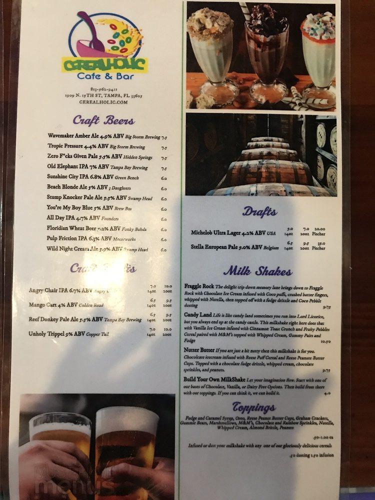 Menu at THE LOFT Elevated Bar & Food, Tampa