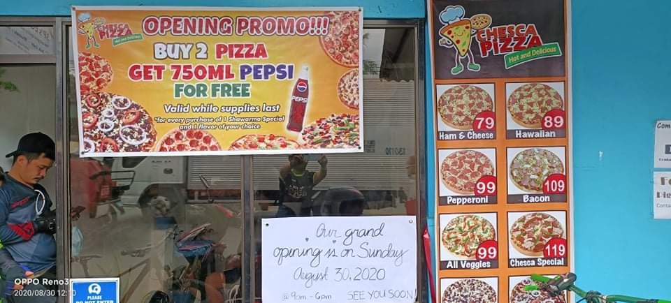 Chesca Pizza Dela Paz Antipolo Rizal, Antipolo - Restaurant menu ...