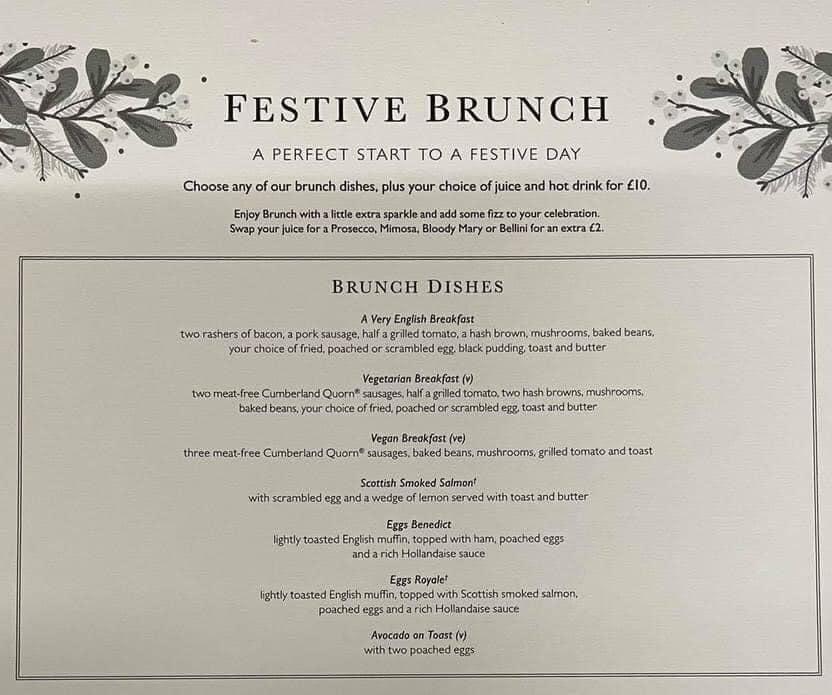 Menu at Running Horse Inn pub & bar, Bewdley