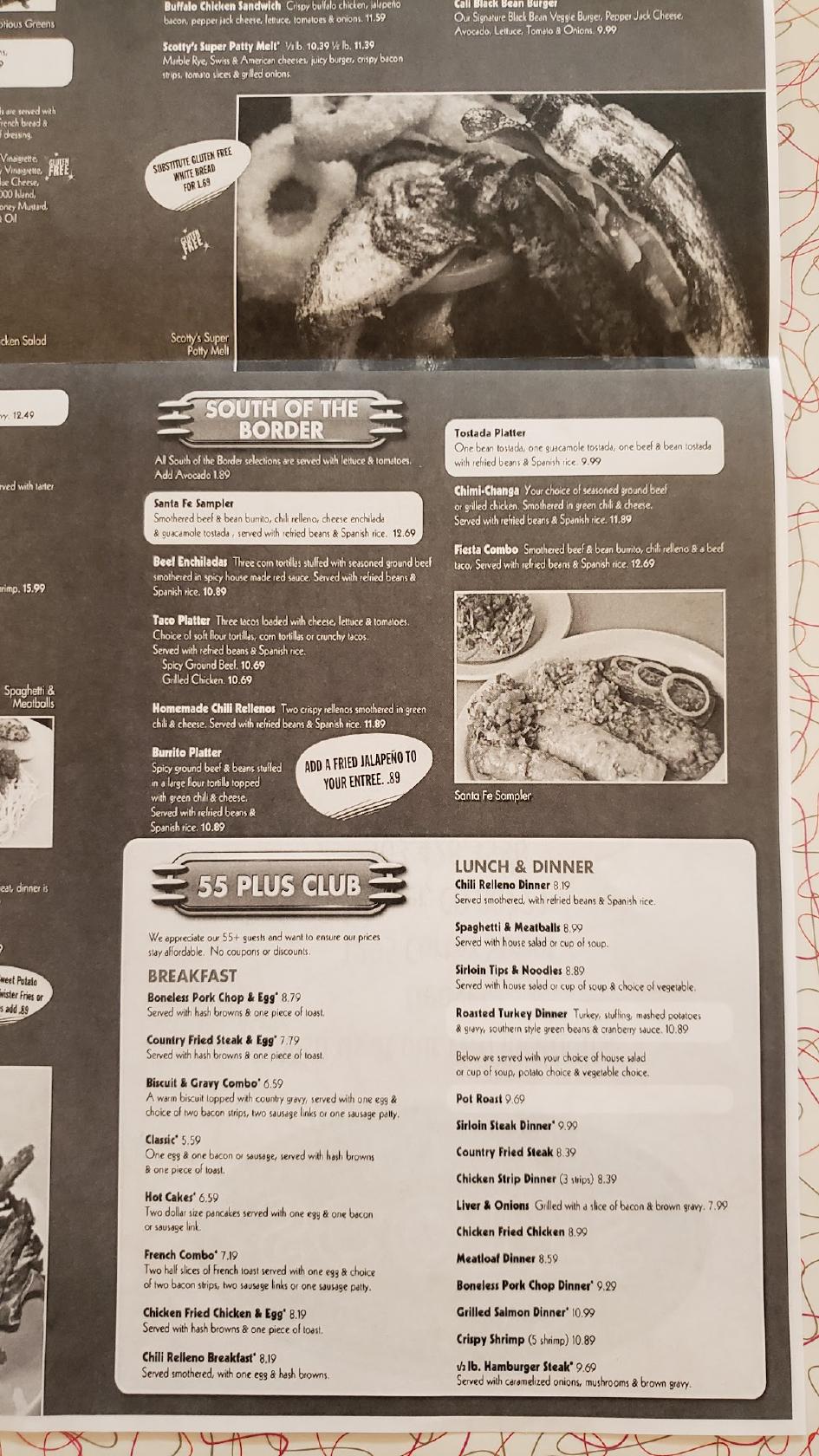 Menu at Great Scotts Eatery Broomfield restaurant, Broomfield, US-287
