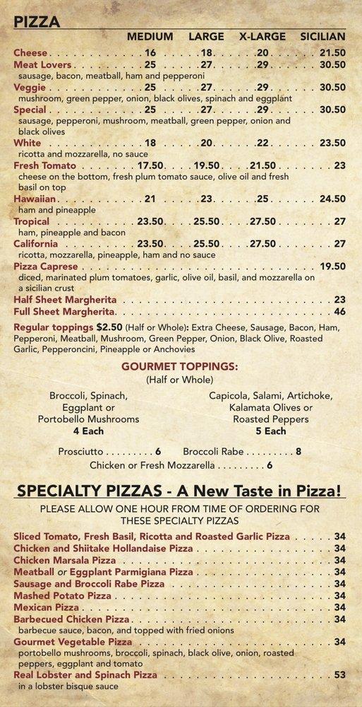 Menu at Pizza Time pizzeria, Boca Raton, SW 2nd Ave #7000